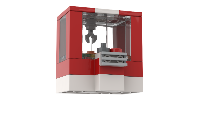 LEGO MOC Arcade Claw Machine by AntOrman | Rebrickable - Build with LEGO
