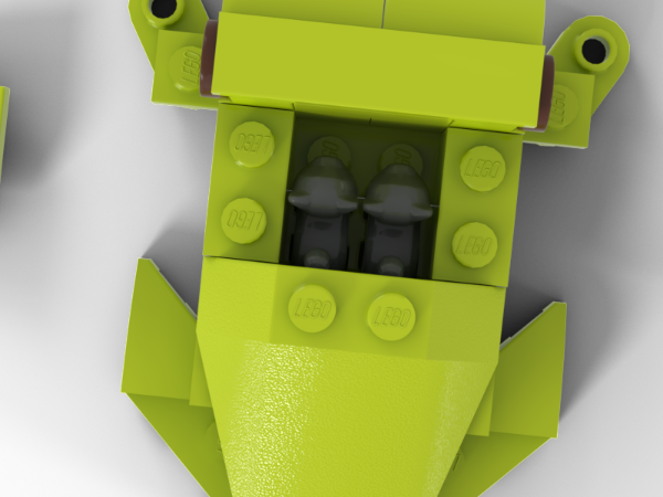 LEGO MOC Trojan frog by Littlehof5 | Rebrickable - Build with LEGO