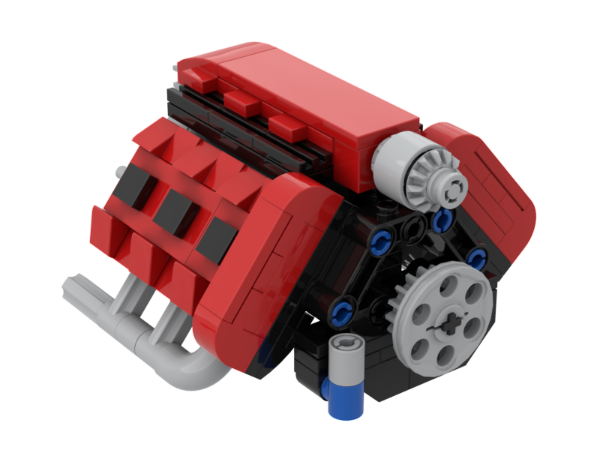 LEGO MOC Honda V6 C30A VTEC by Romanista | Rebrickable - Build with LEGO