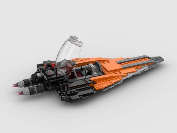 LEGO MOC Cloud City Dart by balzadar | Rebrickable - Build with LEGO