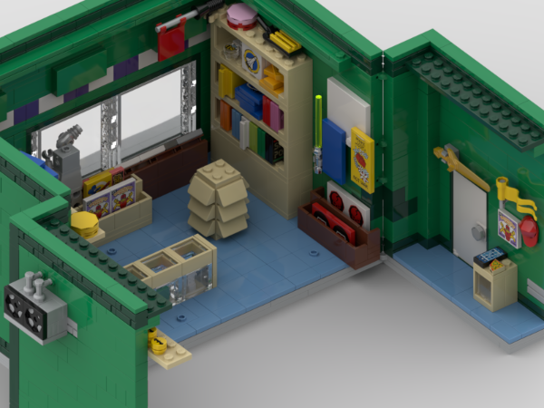 LEGO MOC The Android's Dungeon & Baseball Card Shop The Simpsons by ...