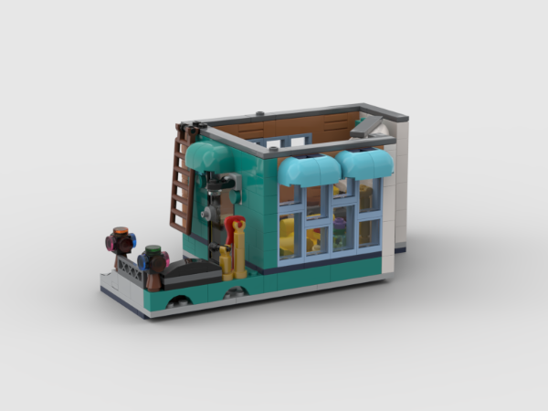 LEGO MOC Flower shop, Cafe, and Photo Studio, Lego 31141 Alternate build by Joonybrick ...
