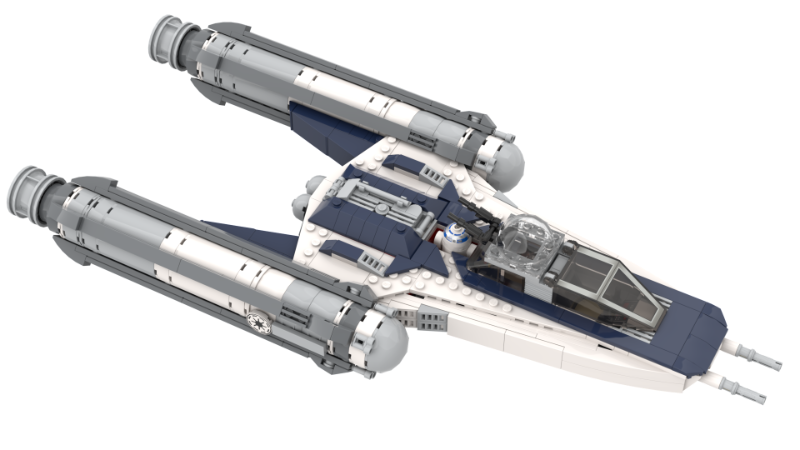 LEGO MOC Republic BTL-B Y Wing Starfighter by LeslieLee | Rebrickable ...