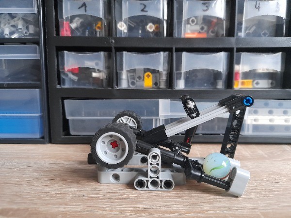 LEGO MOC Marble NOT Gate by Space Lizard | Rebrickable - Build with LEGO