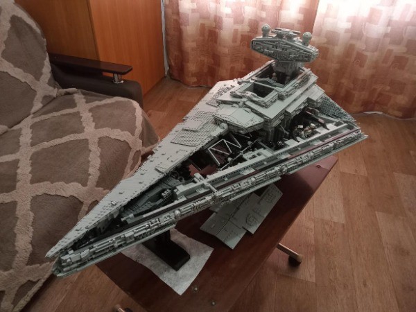LEGO MOC Moderately Sized ISD with Full Interior by raskolnikov ...