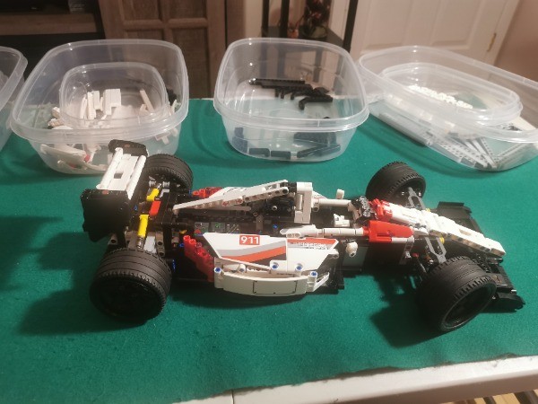 LEGO MOC 42096 B-Model The Formula Machine by amaman | Rebrickable ...