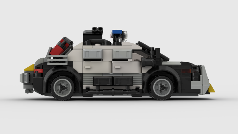 LEGO MOC Post-apocalyptic style - Standard Armed Patrol Car by 蓝呱呱呱呱 ...
