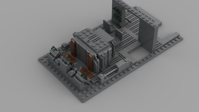 LEGO MOC Thunderhawk Gunship 40K by StebO | Rebrickable - Build with LEGO