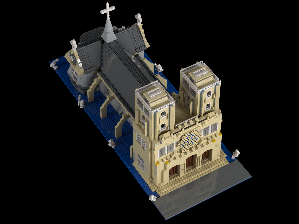 LEGO MOC The big Cathedral by BennyBenster | Rebrickable - Build with LEGO