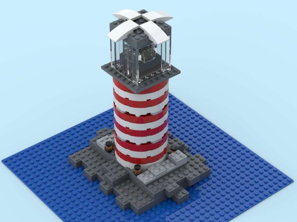 LEGO MOC Lighthouse by cypek123 | Rebrickable - Build with LEGO