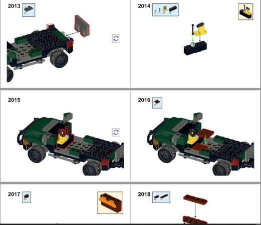 LEGO MOC Forest Pick-up ranger model by The_Forester | Rebrickable ...