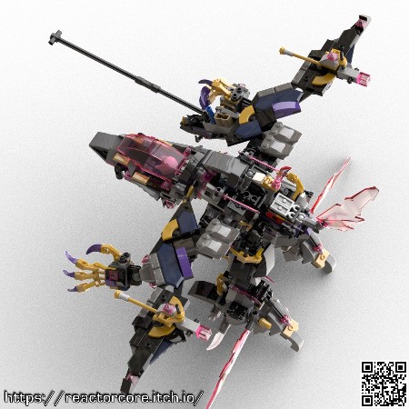 LEGO MOC-197566 71772 Transforming Veritech Dark Crystal Valkyrie by ...