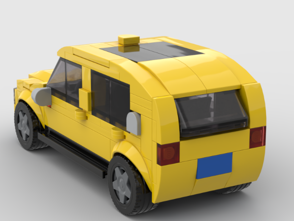 LEGO MOC Yellow car by ZPC | Rebrickable - Build with LEGO