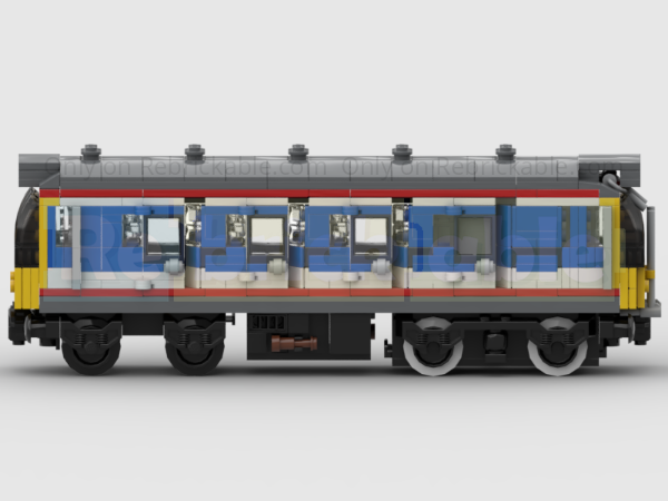 LEGO MOC Class 121 'Bubblecar' Diesel Railcar Train in Network ...