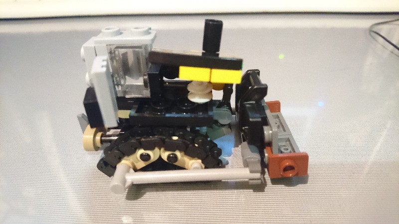 LEGO MOC mini little bulldozer with movable tracks by BHSocryu ...