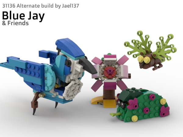 LEGO MOC Blue jay & friends - 31136 alternate by jael137 | Rebrickable ...