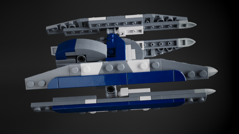 LEGO MOC vulture droid by Badger_ | Rebrickable - Build with LEGO