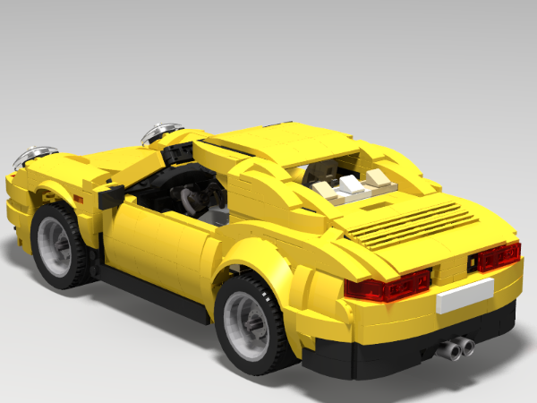 LEGO MOC Porsche 911 by NL33 | Rebrickable - Build with LEGO