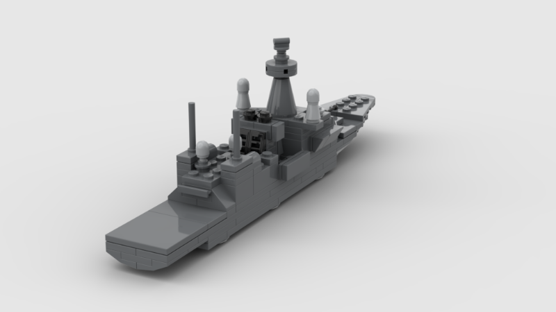 LEGO MOC-217799 Little Modern Warship by emliz83 | Rebrickable - Build ...
