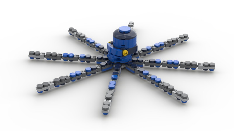 LEGO MOC Octopus by OwlClicker | Rebrickable - Build with LEGO