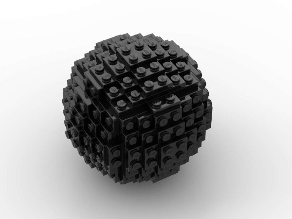 LEGO MOC The black ball by PezzidiLego | Rebrickable - Build with LEGO