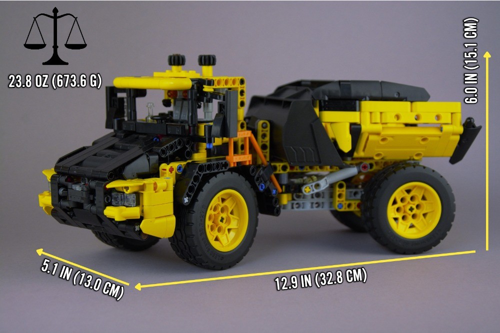 LEGO MOC-232532 Articulated Hauler - 42209 B model custom alternate by ...
