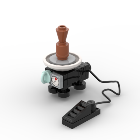 LEGO MOC Pottery Wheel by MiBoBricks | Rebrickable - Build with LEGO
