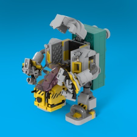 LEGO MOC Mr.BOX-MECHANIC by choi_dambaek | Rebrickable - Build with LEGO