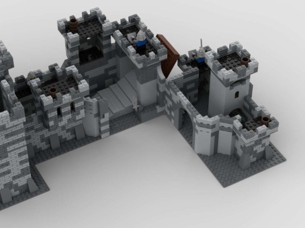 LEGO MOC Italian fortress by PezzidiLego | Rebrickable - Build with LEGO