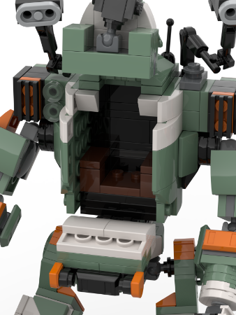 LEGO MOC BT-7274|Titanfall 2 by Xtrav | Rebrickable - Build with LEGO