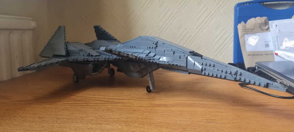 LEGO MOC-215032 1:35 Scale ADF-01 Falken by HandSolo99 | Rebrickable ...