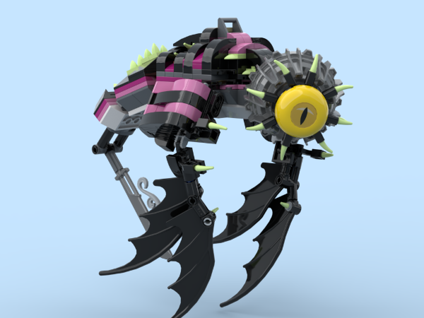 LEGO MOC a duel with the Flying Nightmare by EVA001 | Rebrickable ...