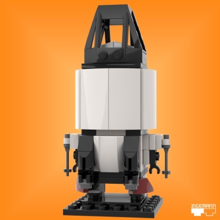 LEGO MOC Ramjet REMASTERED by ttZIGEMANN | Rebrickable - Build with LEGO