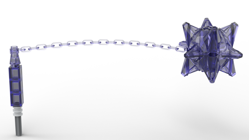 LEGO MOC Megatron arm + Fusion Cannon + Energon Mace for 10302: Optimus ...