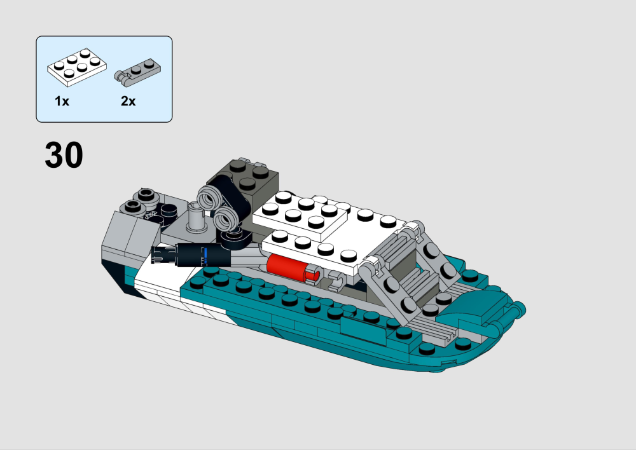 LEGO MOC 60405 Airboat by BrickBash | Rebrickable - Build with LEGO