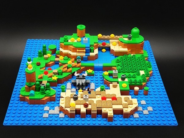 LEGO MOC-191442 Super Mario World - Dinosaur Land Map by Super Brick ...