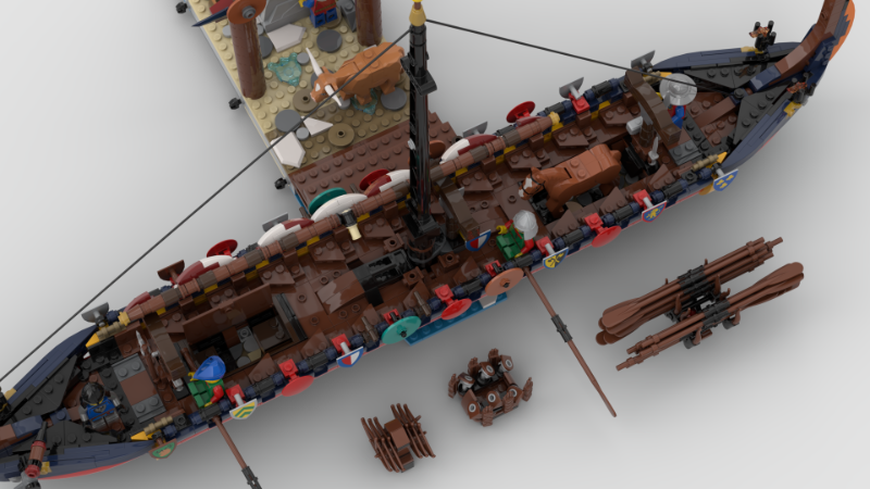 LEGO MOC-163397 The Seaserpent by Kuki | Rebrickable - Build with LEGO
