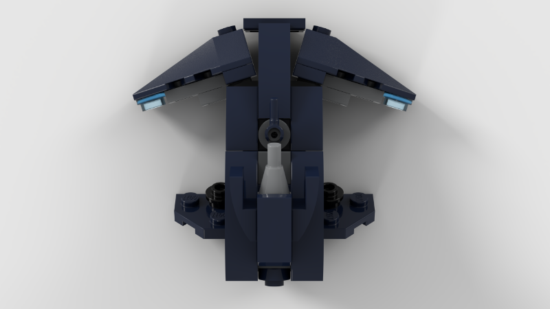 LEGO MOC Zurdo-Pattern Wraith Tank by kuzi127 | Rebrickable - Build ...