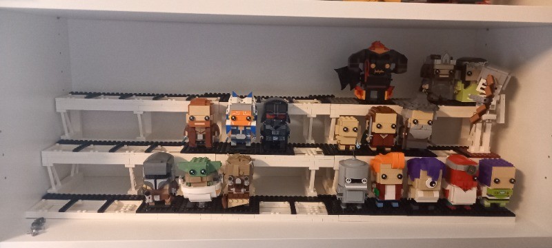 LEGO MOC Brickheadz 3-tier Stand by cuch201 | Rebrickable - Build with LEGO