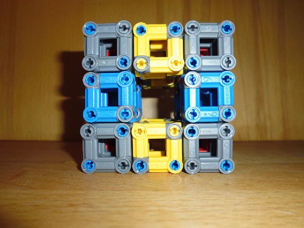 LEGO MOC Modular Menger Sponge by Stef234 | Rebrickable - Build with LEGO