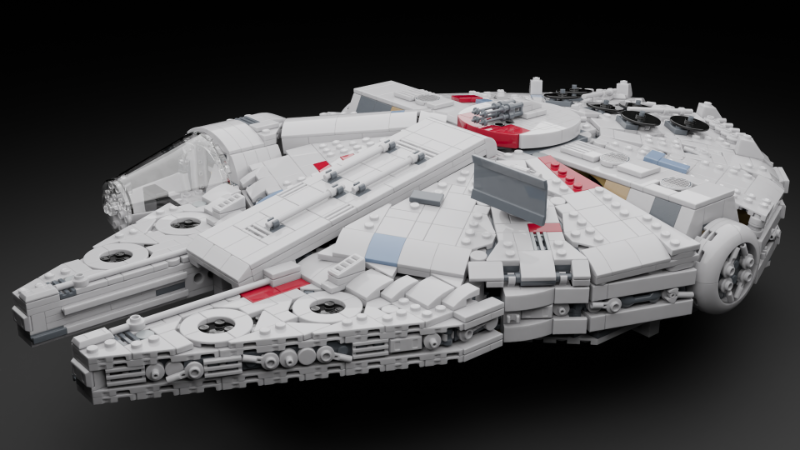 LEGO MOC The Falcon - Ultimate Playscale Modification by Tiggerljc ...