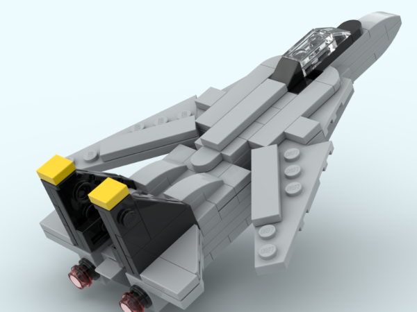 LEGO MOC Mini F14 Tomcat by Trexrocks | Rebrickable - Build with LEGO