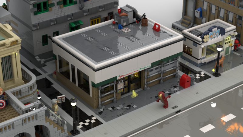 LEGO MOC-153563 And then Shawarma After - Avengers Modular Building by ...