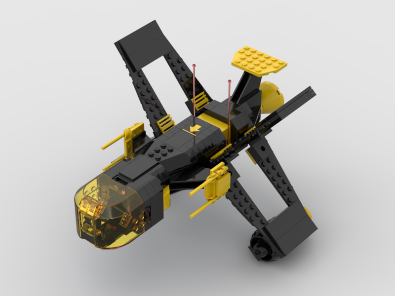LEGO MOC Blacktron Allied Avenger remake by MarcusStarkiller ...