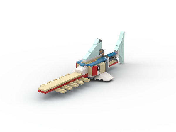 LEGO MOC Sawfish by P4tp4t | Rebrickable - Build with LEGO