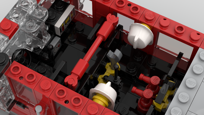 LEGO MOC KCKFD Pumper Fire Truck by BalintKusztor | Rebrickable - Build ...