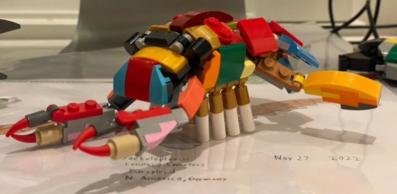 LEGO MOC Jaekelopterus (Eurypterid/Sea Scorpion) by OrchardBuilds ...
