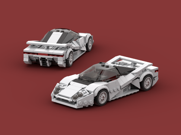 LEGO MOC Mercedes Lotec C1000 by Mmmanybricks | Rebrickable - Build ...