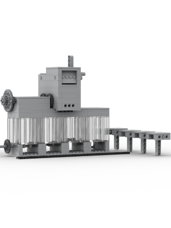 LEGO MOC Supercharged inline 4 vacuum engine by CRS_engines ...