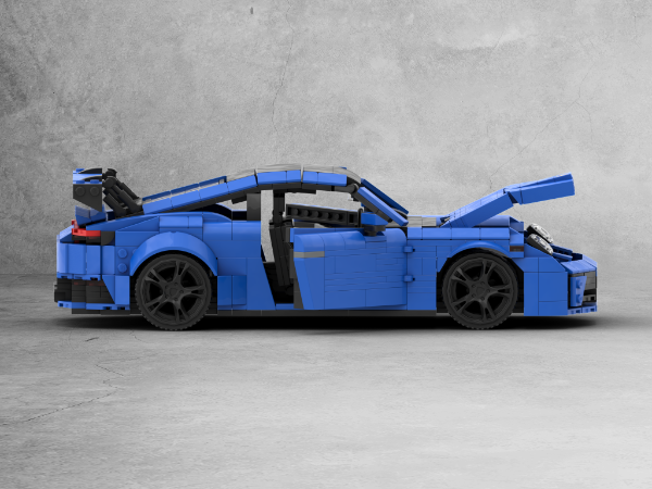 LEGO MOC-156800 992 Turbo S - 1:16 Scale by BrickMrBear | Rebrickable ...